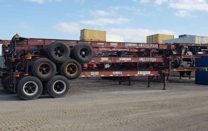 Container Chassis for Sale | Ready for transport - Miami Containers