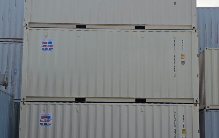 New Shipping Containers for Sale | Freshly Built & Certified - Miami ...